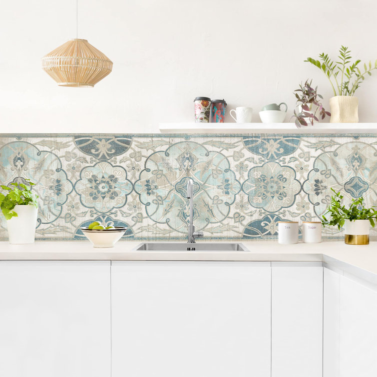 Latitude Vive Getz 50 x 175cm PVC Tile in White | Wayfair.co.uk